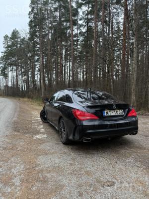 Black Mercedes-Benz CLA 220 2013 in Riga, with an engine capacity of 2.20 L and mileage of 321 thousand km for 10800 €, photo 5 on AUTOMOTO.COM.LV