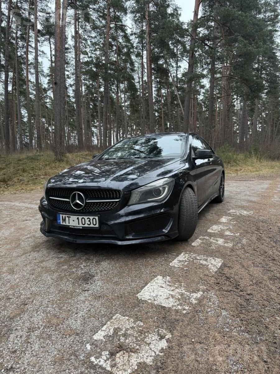 Melns Mercedes-Benz CLA 220 2013 Rīga, ar dzinēja tilpumu 2.20 L un nobraukumu 324 tūkst. km par 10600 €, foto 1 vietnē AUTOMOTO.COM.LV