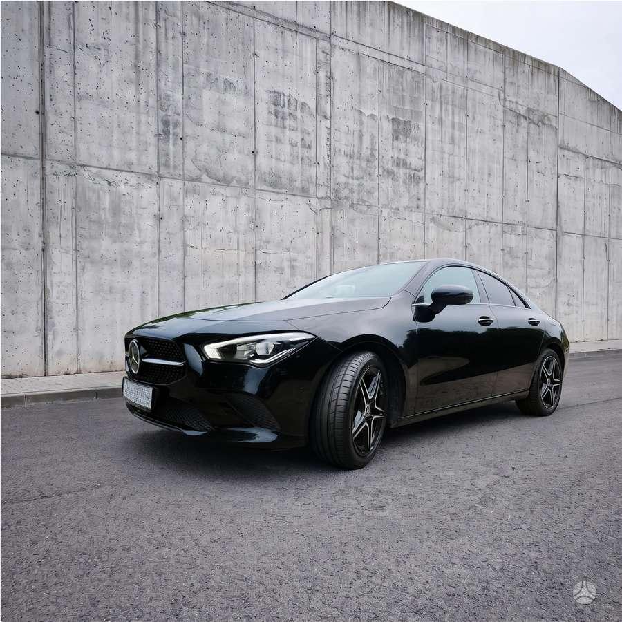 Black Mercedes-Benz CLA 220 2019 in Klaipeda, with an engine capacity of 1.99 L and mileage of 109 thousand km for 28000 €, photo 1 on AUTOMOTO.COM.LV