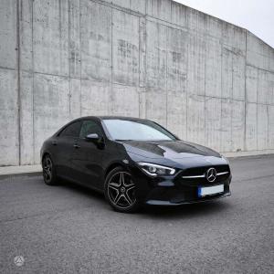 Black Mercedes-Benz CLA 220 2019 in Klaipeda, with an engine capacity of 1.99 L and mileage of 109 thousand km for 28000 €, photo 4 on AUTOMOTO.COM.LV