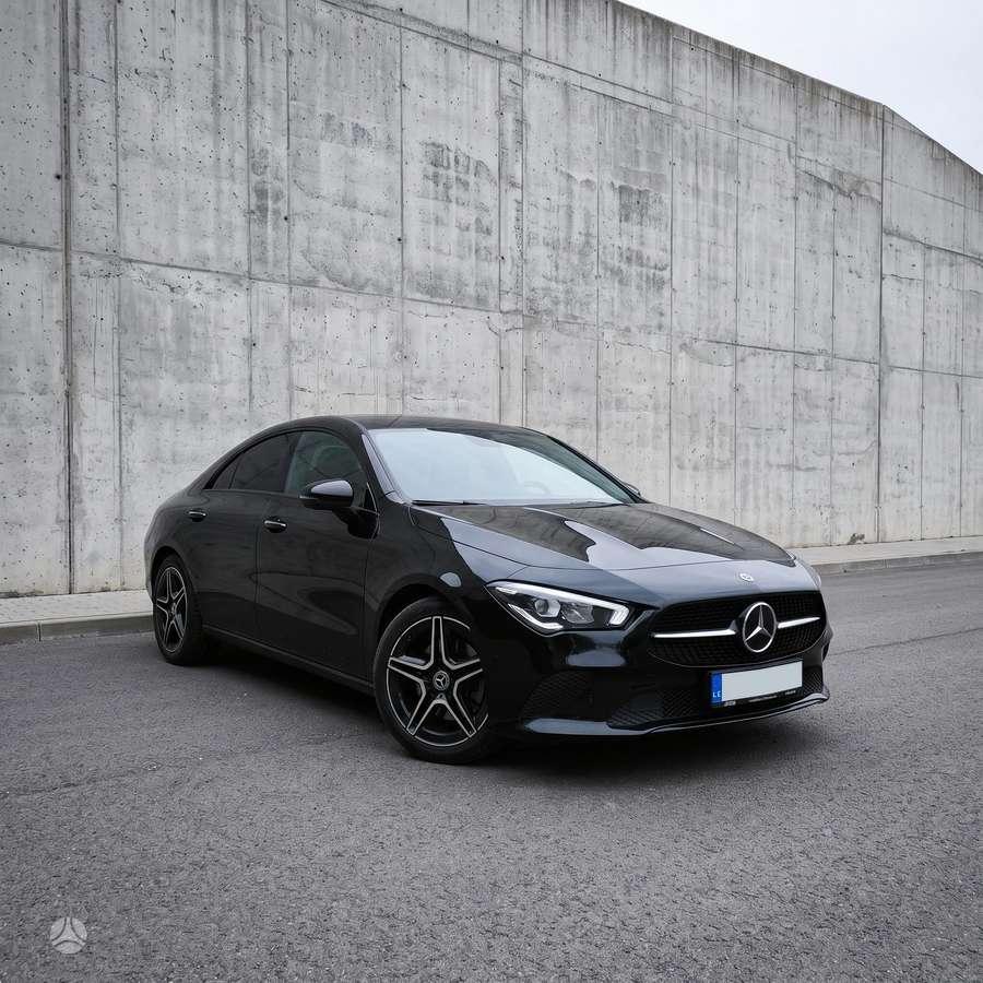 Black Mercedes-Benz CLA 220 2019 in Klaipeda, with an engine capacity of 1.99 L and mileage of 109 thousand km for 28000 €, photo 4 on AUTOMOTO.COM.LV