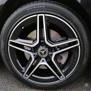 Black Mercedes-Benz CLA 220 2019 in Klaipeda, with an engine capacity of 1.99 L and mileage of 109 thousand km for 28000 €, photo 5 on AUTOMOTO.COM.LV