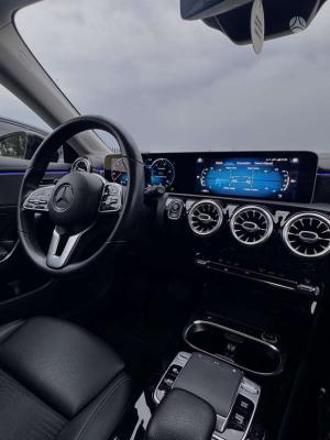 Black Mercedes-Benz CLA 220 2019 in Klaipeda, with an engine capacity of 1.99 L and mileage of 109 thousand km for 28000 €, photo 6 on AUTOMOTO.COM.LV