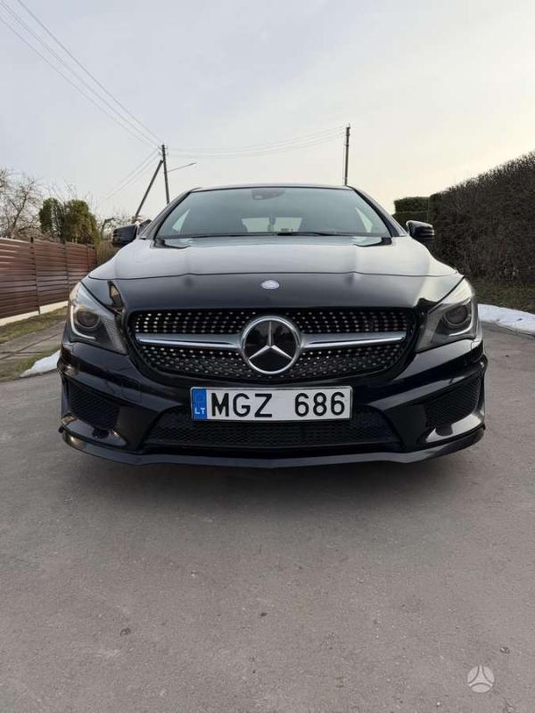 Black Mercedes-Benz CLA 220 2013 in Kaunas, with an engine capacity of 2.14 L and mileage of 206 thousand km for 12500 €, photo 2 on AUTOMOTO.COM.LV
