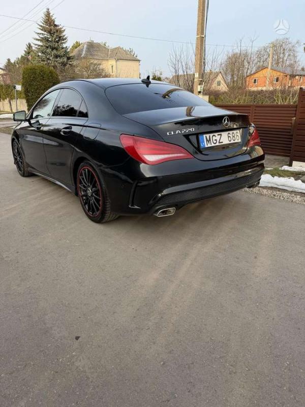 Black Mercedes-Benz CLA 220 2013 in Kaunas, with an engine capacity of 2.14 L and mileage of 206 thousand km for 12500 €, photo 6 on AUTOMOTO.COM.LV