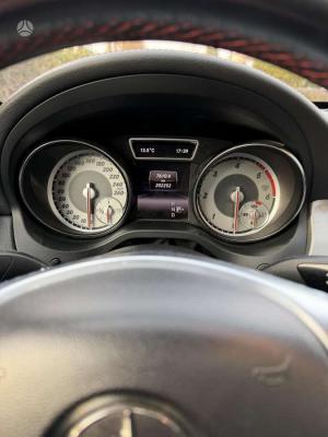 Black Mercedes-Benz CLA 220 2013 in Kaunas, with an engine capacity of 2.14 L and mileage of 206 thousand km for 12500 €, photo 15 on AUTOMOTO.COM.LV