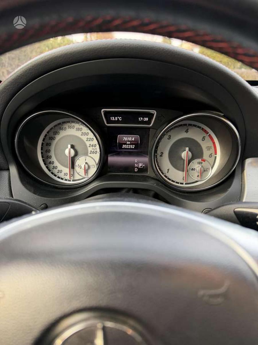Black Mercedes-Benz CLA 220 2013 in Kaunas, with an engine capacity of 2.14 L and mileage of 206 thousand km for 12500 €, photo 15 on AUTOMOTO.COM.LV