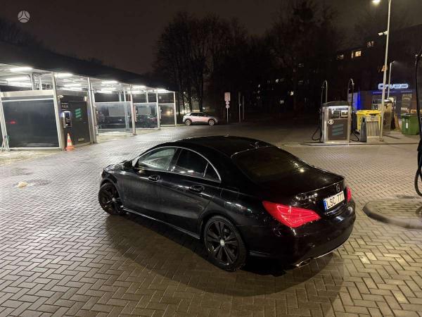 Melns Mercedes-Benz CLA 220 2015 Kauņa, ar dzinēja tilpumu 2.14 L un nobraukumu 320 tūkst. km par 14000 €, foto 1 vietnē AUTOMOTO.COM.LV
