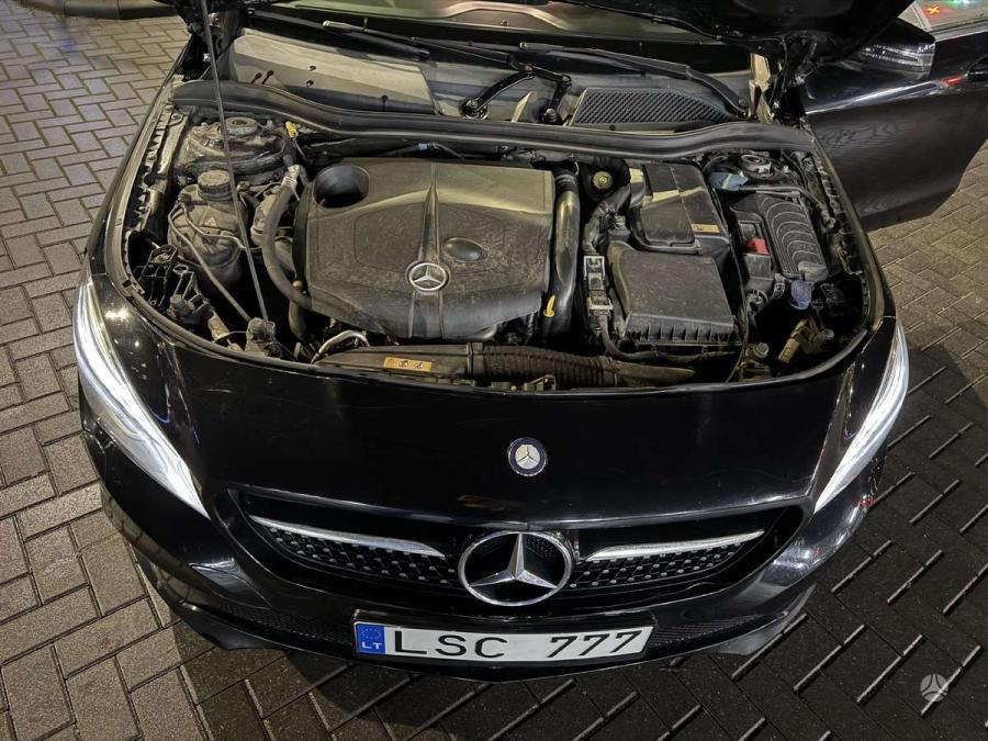 Melns Mercedes-Benz CLA 220 2015 Kauņa, ar dzinēja tilpumu 2.14 L un nobraukumu 320 tūkst. km par 14000 €, foto 10 vietnē AUTOMOTO.COM.LV