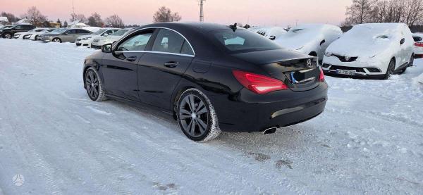 Black Mercedes-Benz CLA 220 2016 in Taurage, with an engine capacity of 2.14 L and mileage of 280 thousand km for 8900 €, photo 6 on AUTOMOTO.COM.LV