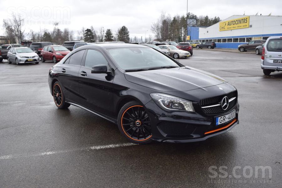 Melns Mercedes-Benz CLA 220 2016 Rīga, ar dzinēja tilpumu 2.20 L un nobraukumu 80 tūkst. km par 16400 €, foto 1 vietnē AUTOMOTO.COM.LV