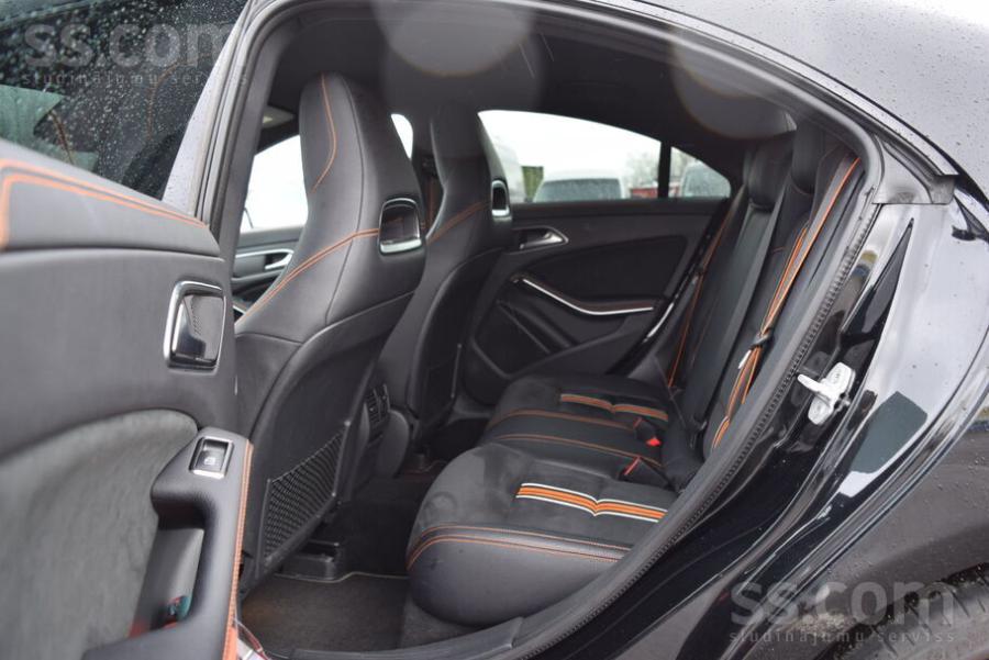 Melns Mercedes-Benz CLA 220 2016 Rīga, ar dzinēja tilpumu 2.20 L un nobraukumu 80 tūkst. km par 16400 €, foto 9 vietnē AUTOMOTO.COM.LV