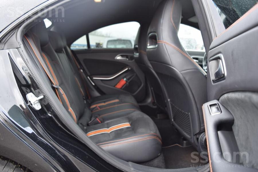 Melns Mercedes-Benz CLA 220 2016 Rīga, ar dzinēja tilpumu 2.20 L un nobraukumu 80 tūkst. km par 16400 €, foto 13 vietnē AUTOMOTO.COM.LV