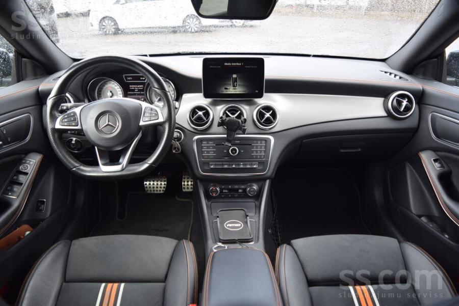 Melns Mercedes-Benz CLA 220 2016 Rīga, ar dzinēja tilpumu 2.20 L un nobraukumu 80 tūkst. km par 16400 €, foto 26 vietnē AUTOMOTO.COM.LV