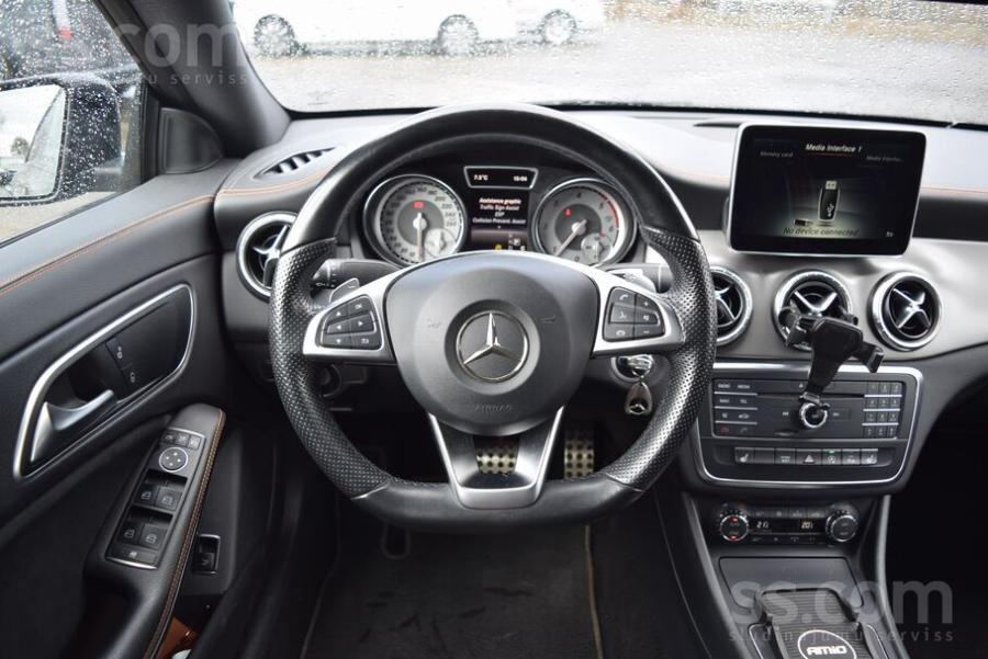 Melns Mercedes-Benz CLA 220 2016 Rīga, ar dzinēja tilpumu 2.20 L un nobraukumu 80 tūkst. km par 16400 €, foto 27 vietnē AUTOMOTO.COM.LV