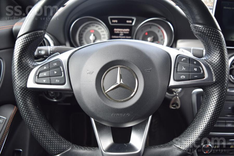 Melns Mercedes-Benz CLA 220 2016 Rīga, ar dzinēja tilpumu 2.20 L un nobraukumu 80 tūkst. km par 16400 €, foto 28 vietnē AUTOMOTO.COM.LV