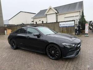 Black Mercedes-Benz CLA 220 2019 in Jonava, with an engine capacity of 1.99 L and mileage of 251 thousand km for 19999 €, photo 4 on AUTOMOTO.COM.LV