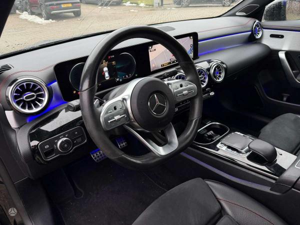 Black Mercedes-Benz CLA 220 2019 in Jonava, with an engine capacity of 1.99 L and mileage of 251 thousand km for 19999 €, photo 7 on AUTOMOTO.COM.LV