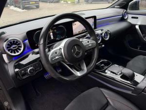 Black Mercedes-Benz CLA 220 2019 in Jonava, with an engine capacity of 1.99 L and mileage of 251 thousand km for 19999 €, photo 7 on AUTOMOTO.COM.LV