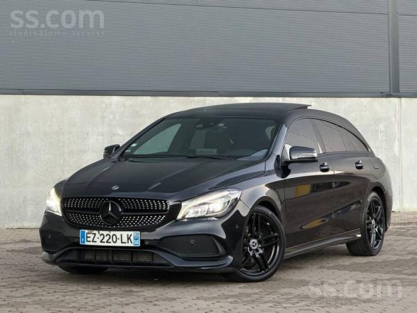 Black Mercedes-Benz CLA 220 2018 in Riga, with an engine capacity of 2.20 L and mileage of 0 thousand km for 16500 €, photo 3 on AUTOMOTO.COM.LV