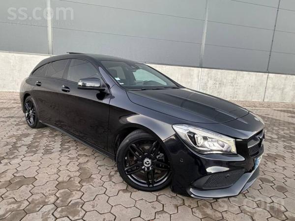 Black Mercedes-Benz CLA 220 2018 in Riga, with an engine capacity of 2.20 L and mileage of 0 thousand km for 16500 €, photo 7 on AUTOMOTO.COM.LV
