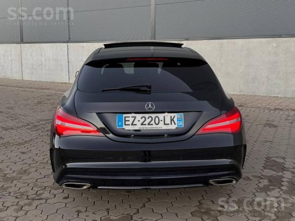 Black Mercedes-Benz CLA 220 2018 in Riga, with an engine capacity of 2.20 L and mileage of 0 thousand km for 16500 €, photo 8 on AUTOMOTO.COM.LV