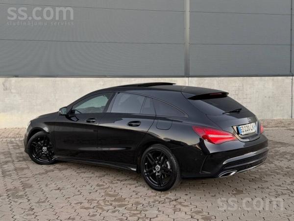 Black Mercedes-Benz CLA 220 2018 in Riga, with an engine capacity of 2.20 L and mileage of 0 thousand km for 16500 €, photo 9 on AUTOMOTO.COM.LV