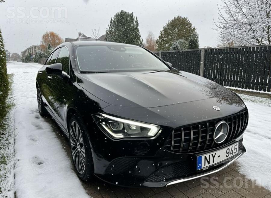 Melns Mercedes-Benz CLA 220 2021 Rīga, ar dzinēja tilpumu 2.00 L un nobraukumu 254 tūkst. km par 18150 €, foto 1 vietnē AUTOMOTO.COM.LV