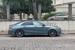 Blue Mercedes-Benz CLA 220 2013 in Riga, with an engine capacity of 2.20 L and mileage of 241 thousand km for 10111 €, photo  on AUTOMOTO.COM.LV