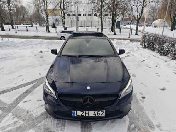 Blue Mercedes-Benz CLA 220 2016 in Klaipeda, with an engine capacity of 2.20 L and mileage of 305 thousand km for 9400 €, photo 1 on AUTOMOTO.COM.LV