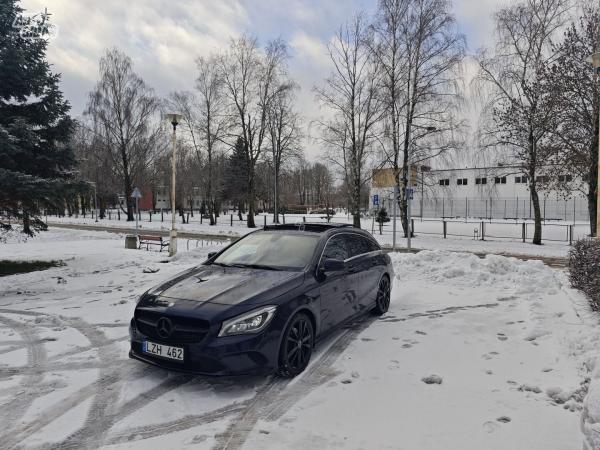 Blue Mercedes-Benz CLA 220 2016 in Klaipeda, with an engine capacity of 2.20 L and mileage of 305 thousand km for 9400 €, photo 2 on AUTOMOTO.COM.LV