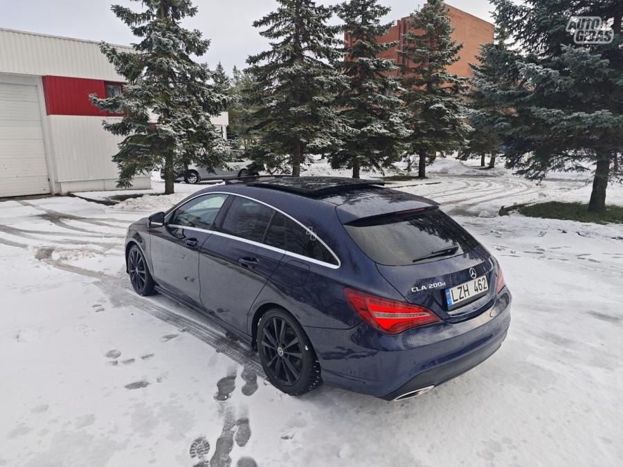 Blue Mercedes-Benz CLA 220 2016 in Klaipeda, with an engine capacity of 2.20 L and mileage of 305 thousand km for 9400 €, photo 4 on AUTOMOTO.COM.LV
