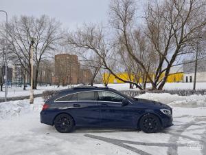 Blue Mercedes-Benz CLA 220 2016 in Klaipeda, with an engine capacity of 2.20 L and mileage of 305 thousand km for 9400 €, photo 6 on AUTOMOTO.COM.LV