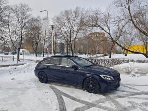 Blue Mercedes-Benz CLA 220 2016 in Klaipeda, with an engine capacity of 2.20 L and mileage of 305 thousand km for 9400 €, photo 7 on AUTOMOTO.COM.LV