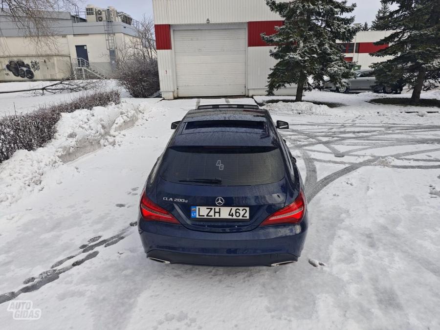 Blue Mercedes-Benz CLA 220 2016 in Klaipeda, with an engine capacity of 2.20 L and mileage of 305 thousand km for 9400 €, photo 13 on AUTOMOTO.COM.LV