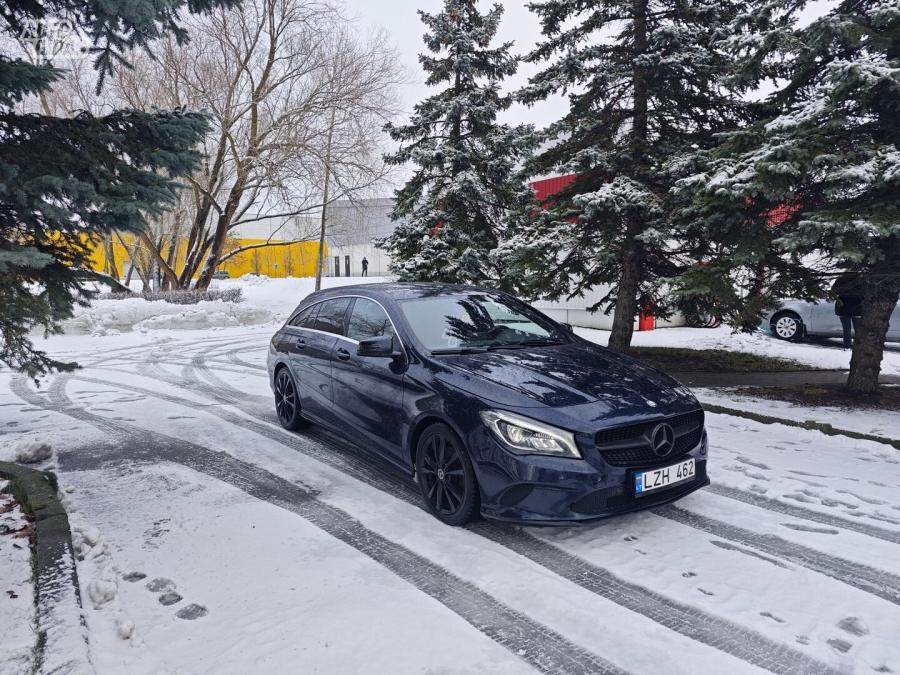 Blue Mercedes-Benz CLA 220 2016 in Klaipeda, with an engine capacity of 2.20 L and mileage of 305 thousand km for 9400 €, photo 23 on AUTOMOTO.COM.LV