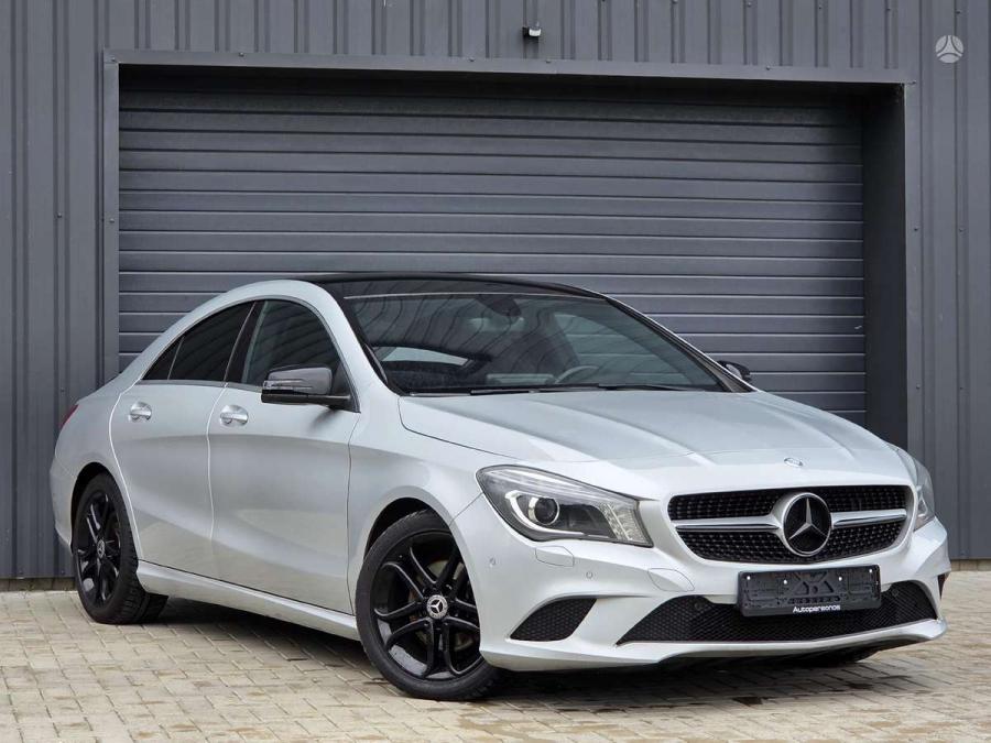 Pelēks Mercedes-Benz CLA 220 2013 Kauņa, ar dzinēja tilpumu 2.14 L un nobraukumu 300 tūkst. km par 10950 €, foto 6 vietnē AUTOMOTO.COM.LV