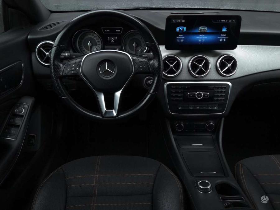 Grey Mercedes-Benz CLA 220 2013 in Kaunas, with an engine capacity of 2.14 L and mileage of 300 thousand km for 10750 €, photo 13 on AUTOMOTO.COM.LV