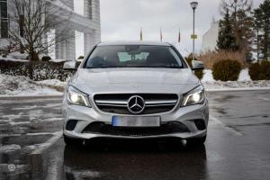 Grey Mercedes-Benz CLA 220 2013 in Elektrenai, with an engine capacity of 2.14 L and mileage of 198 thousand km for 10750 €, photo 2 on AUTOMOTO.COM.LV