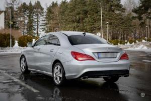 Grey Mercedes-Benz CLA 220 2013 in Elektrenai, with an engine capacity of 2.14 L and mileage of 198 thousand km for 10750 €, photo 7 on AUTOMOTO.COM.LV