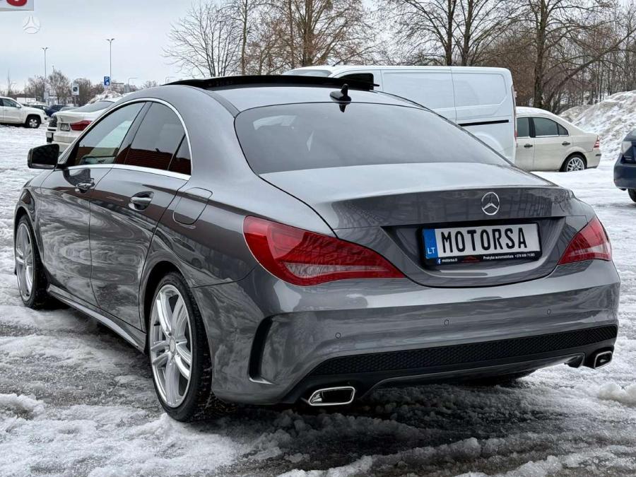 Pelēks Mercedes-Benz CLA 220 2014 Kauņa, ar dzinēja tilpumu 2.14 L un nobraukumu 255 tūkst. km par 12690 €, foto 5 vietnē AUTOMOTO.COM.LV