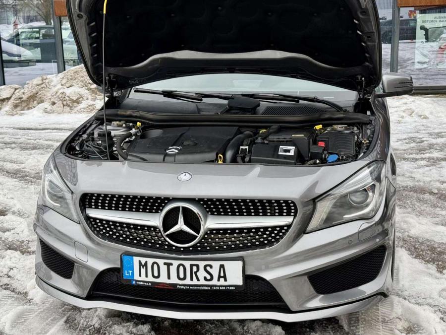 Pelēks Mercedes-Benz CLA 220 2014 Kauņa, ar dzinēja tilpumu 2.14 L un nobraukumu 255 tūkst. km par 12690 €, foto 27 vietnē AUTOMOTO.COM.LV