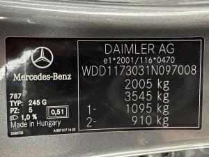 Pelēks Mercedes-Benz CLA 220 2014 Kauņa, ar dzinēja tilpumu 2.14 L un nobraukumu 255 tūkst. km par 12690 €, foto 33 vietnē AUTOMOTO.COM.LV
