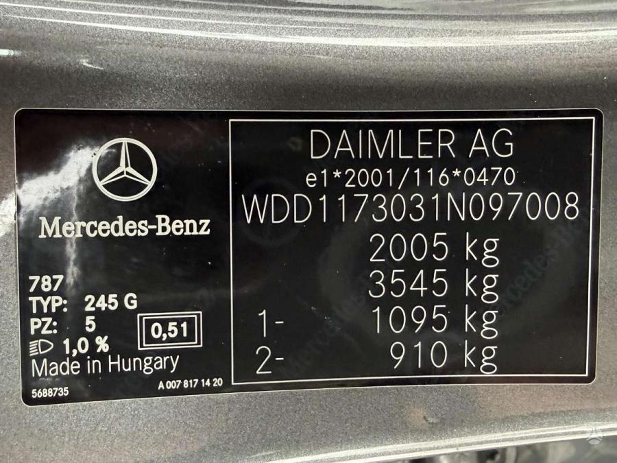 Pelēks Mercedes-Benz CLA 220 2014 Kauņa, ar dzinēja tilpumu 2.14 L un nobraukumu 255 tūkst. km par 12690 €, foto 33 vietnē AUTOMOTO.COM.LV