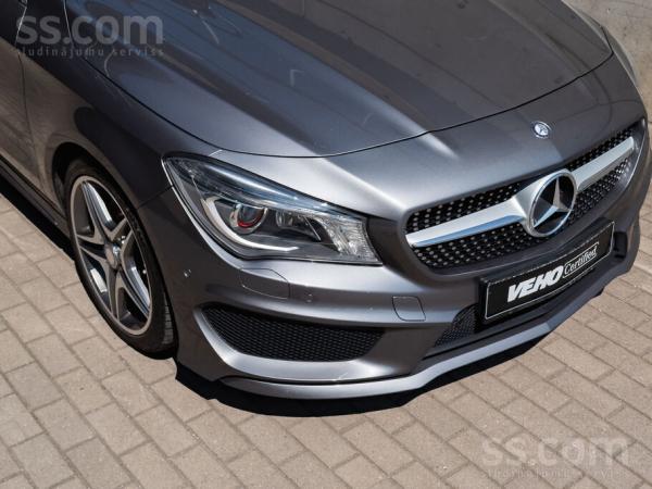 Grey Mercedes-Benz CLA 220 2015 in Riga, with an engine capacity of 2.20 L and mileage of 67 thousand km for 17900 €, photo 3 on AUTOMOTO.COM.LV