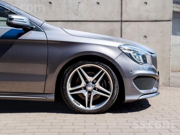 Grey Mercedes-Benz CLA 220 2015 in Riga, with an engine capacity of 2.20 L and mileage of 67 thousand km for 17900 €, photo 5 on AUTOMOTO.COM.LV
