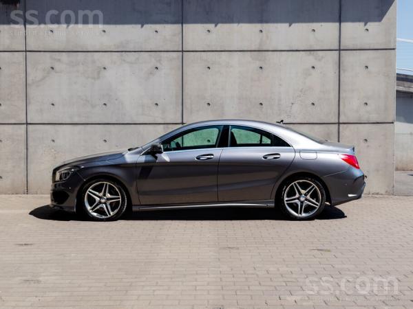 Grey Mercedes-Benz CLA 220 2015 in Riga, with an engine capacity of 2.20 L and mileage of 67 thousand km for 17900 €, photo 9 on AUTOMOTO.COM.LV