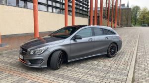 Grey Mercedes-Benz CLA 220 2015 in Ventspils, with an engine capacity of 2.20 L and mileage of 290 thousand km for 11500 €, photo  on AUTOMOTO.COM.LV