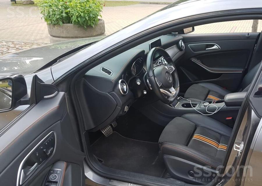 Grey Mercedes-Benz CLA 220 2015 in Ventspils, with an engine capacity of 2.20 L and mileage of 290 thousand km for 11500 €, photo 3 on AUTOMOTO.COM.LV