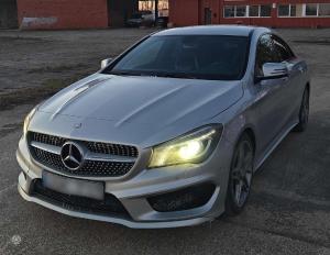 Pelēks Mercedes-Benz CLA 220 2013 Alīta, ar dzinēja tilpumu 2.14 L un nobraukumu 232 tūkst. km par 10500 €, foto 6 vietnē AUTOMOTO.COM.LV
